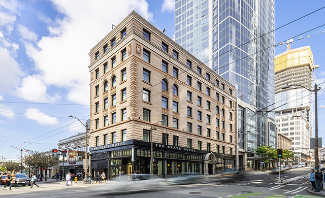 The State Hotel Opens in Downtown Seattle Landmark