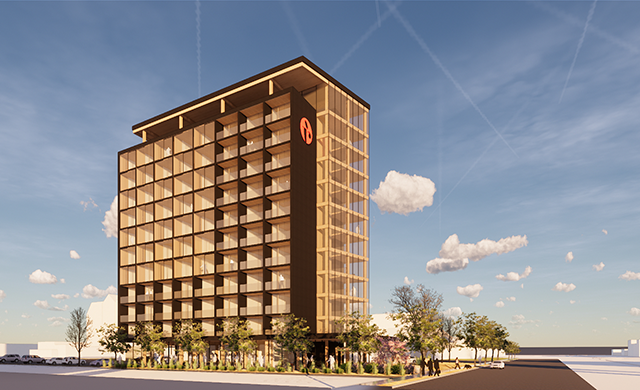 RPB Hotels Takes Timber Design to New Heights with 12-Story Hotel