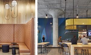 Studio BV Designs Modern and Minimalist Food Hall