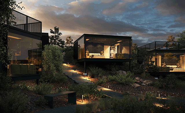 The Construction for the First Landscape Hotel in North America Kicks Off