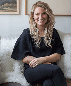 Kate Rohrer, founder of the Rohe Creative in her hometown, Philadelphia