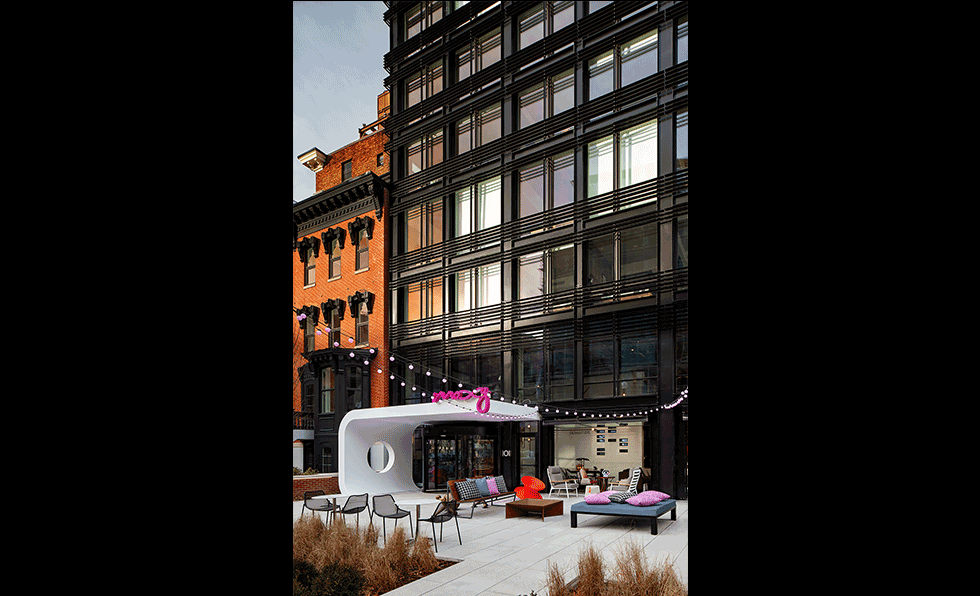 Dash Design Crafts the Moxy Washington, DC Downtown